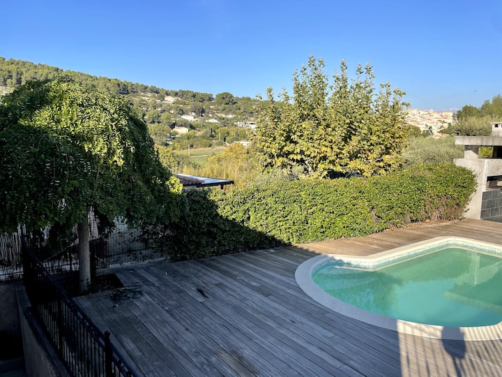 Maison Avec Piscine Et Vue Sur Le Moulin - Cabriès