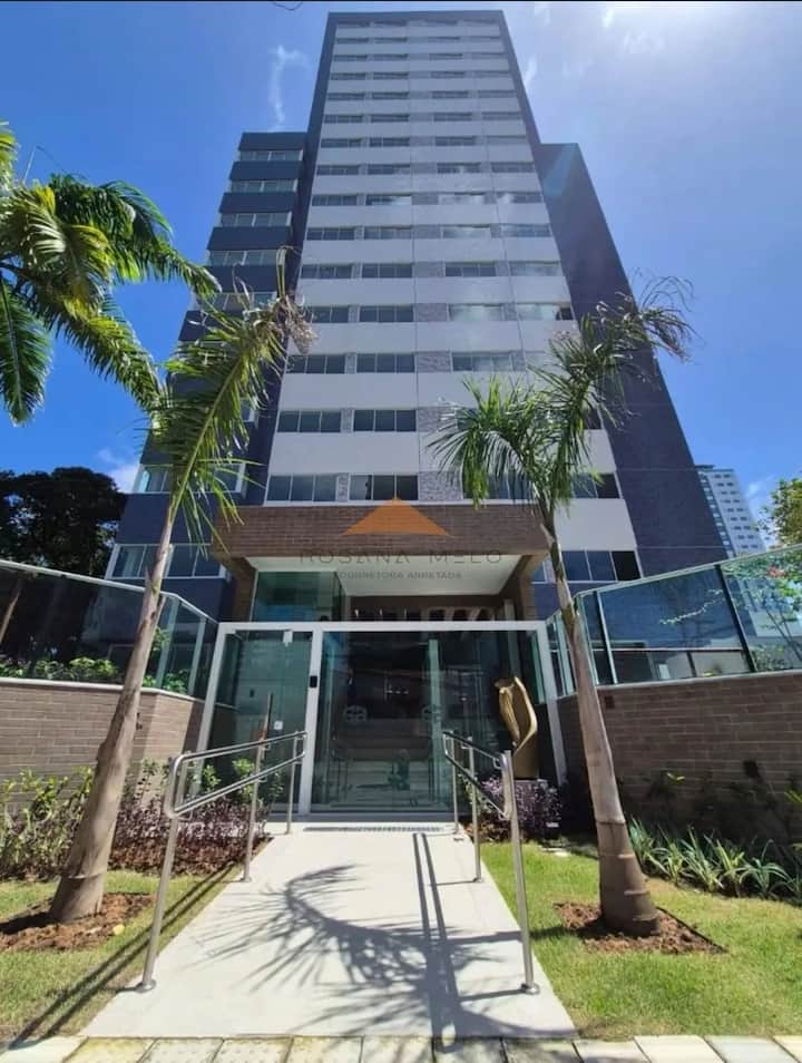 Flat Luxo Vista Da Praia 8* - Recife