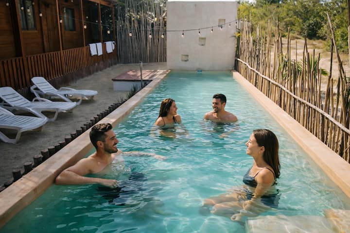 Selva Y Mar – Grupo Grande 24 Personas En Holbox - Isla Holbox