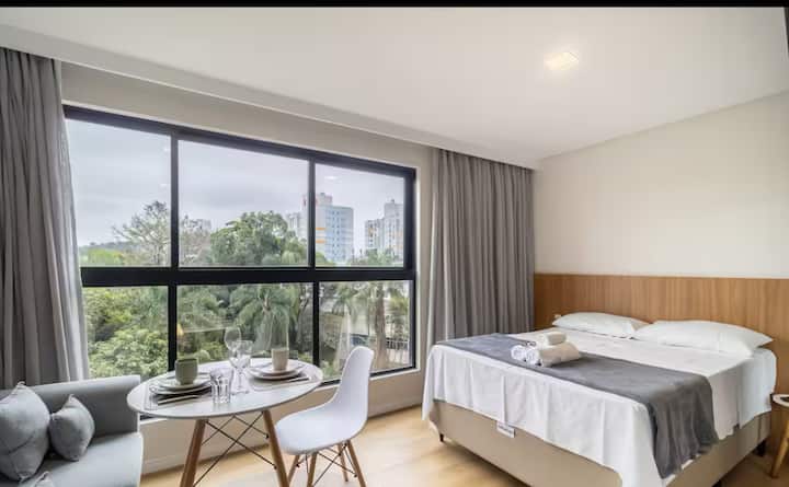 Loft 2 Pessoas Com Ar Piscina 10min A Pé Oktober - Blumenau