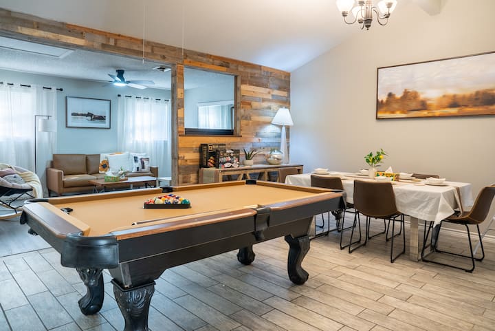 10‑min To Dfw, Pool Table House Near At&t Stadium - Euless, TX
