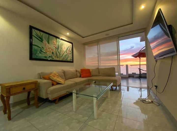 Departamento Con Vista Al Mar, Terraza Y Alberca - Puerto Vallarta