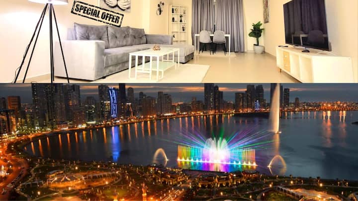 Entire 2bhk Apartment In Majaz Sharjah - Sharjah