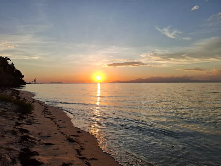 Bungalow à Marie- Galante Accès à Pied à La Plage - Marie-Galante