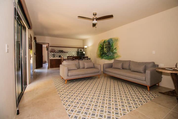 Relájate En Cozumel: Apto. De 2 Habs. Con Alberca - Cozumel