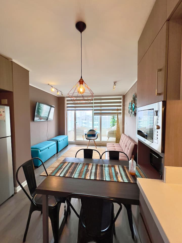 Hermoso Y Cómodo Departamento P22 - Sunset Arena - Viña del Mar