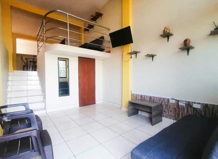 Dpto.5 Huésp,2 Habit,3camas,3 Baños,zona Centrica - Tarapoto