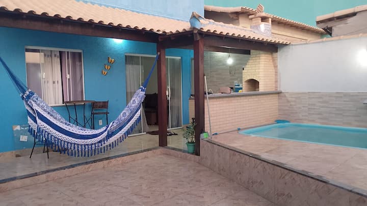 Casa Com Piscina - Condomínio Terramar - Unamar - Cabo Frio