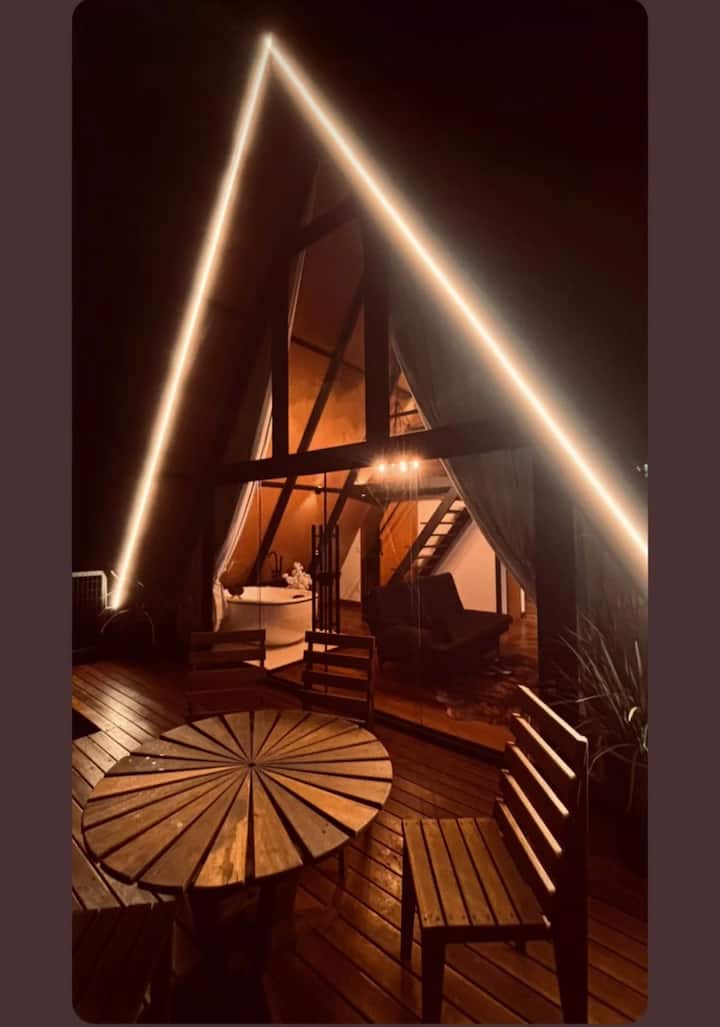 Cabana Fé Centro D Miguel Pereira Vista Pôr Do Sol - Brasil