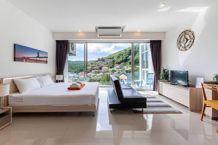 Best Mountain View - Chic Condo B413 - Karon Beach