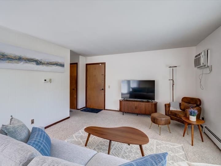 2br 1ba Apt – 2 Queen Beds, 2 Desks, Sleeper Sofa - Madison, WI