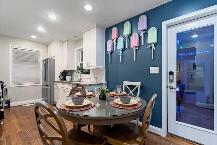 Stylish Family Retreat• Firepit• Ev• 10 Min Metro - Arlington, VA