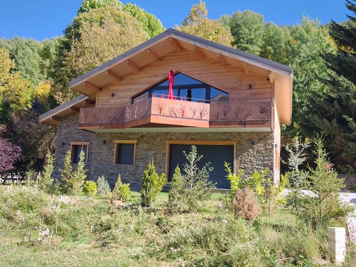 Chalet D'architecte 9 P à 5 Mn Pistes De La Foux - La Foux d'Allos