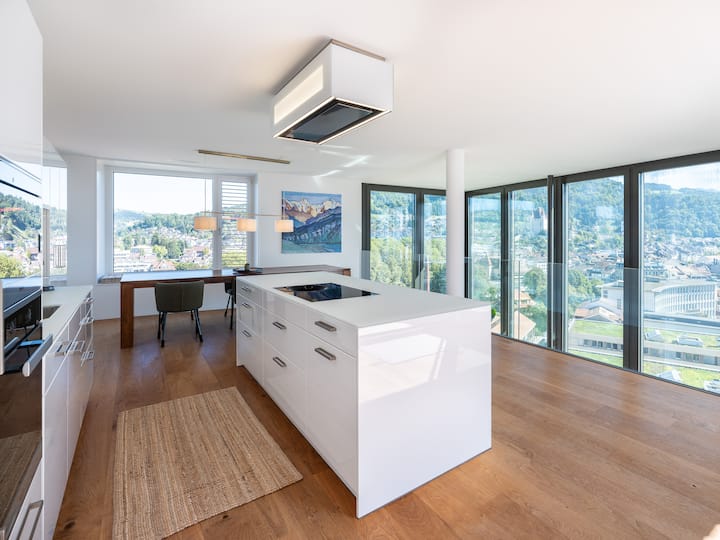 Exklusives Sky-penthouse Im Herzen Von Thun - Thoune