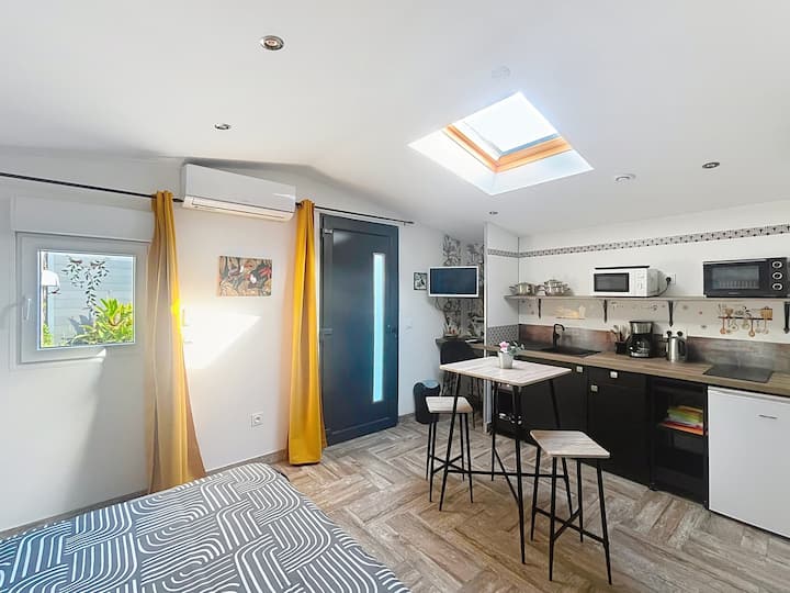 "Armand" Studio Cosy, Au Calme Proche Cnpe - Mirambeau