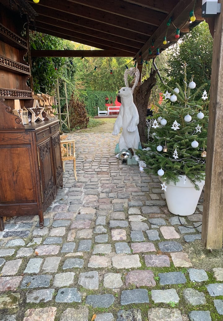 L'atelier Au Jardin : Au Vert, à Strasbourg. - 