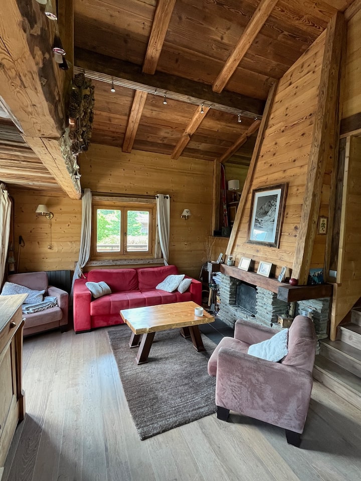 Chalet Le Chavan Avec Vue Magnifique - 6/8 Pers - Le Grand-Bornand