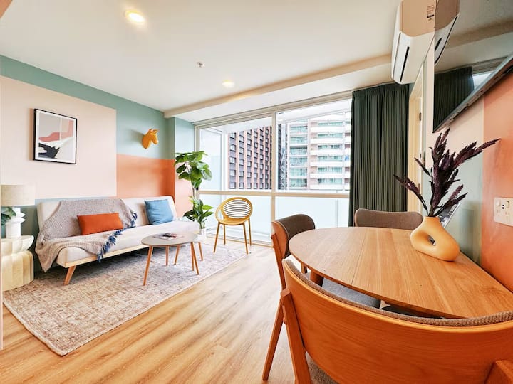 Modern 2br Cbd Apt | A/c | Walk To Queen St - Auckland