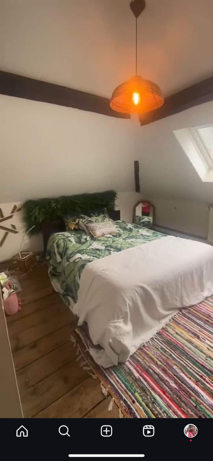 Chambre Fleurie Dans Une Auberge - Saint-Amand-les-Eaux