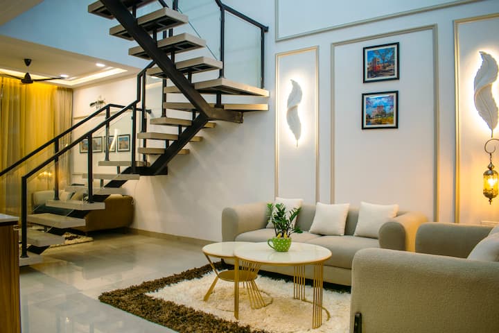 Luxe 3bhk Duplex With Terrace By The Party Citadel - Jaipur