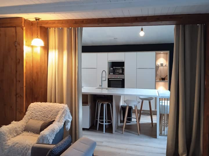 Chambre Vue Montagne Et Nature - Aiguebelle