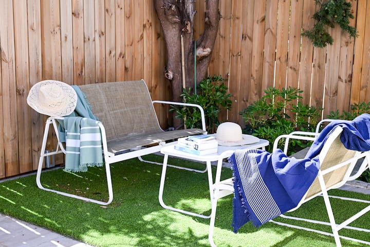 Grande Terrasse Plein Sud, Plage à Pied, 4 à 6 P. - Saint-Aygulf