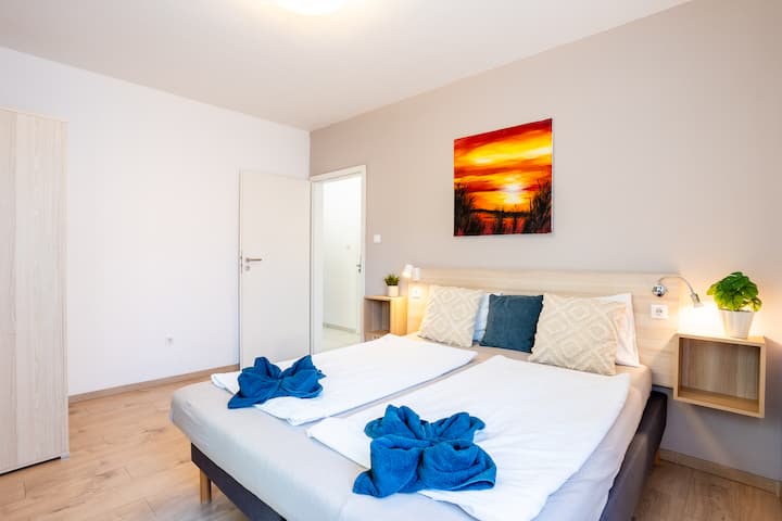 Appartement Familial De Luxe De 3 Chambres - Parking Gratuit - Budapest
