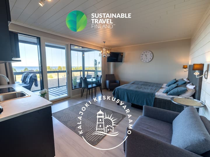 Timantti B6 Merinäköalahuoneisto - Kalajoki