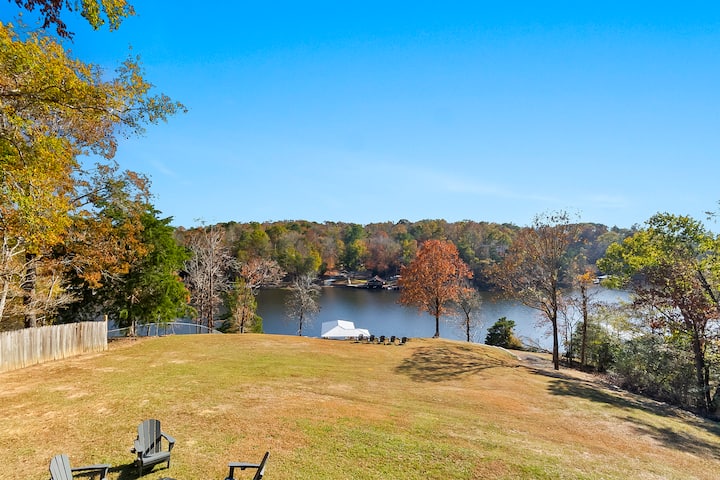 Lakefront Escape • Dock & Porch • Near Ua Gameday - Tuscaloosa, AL