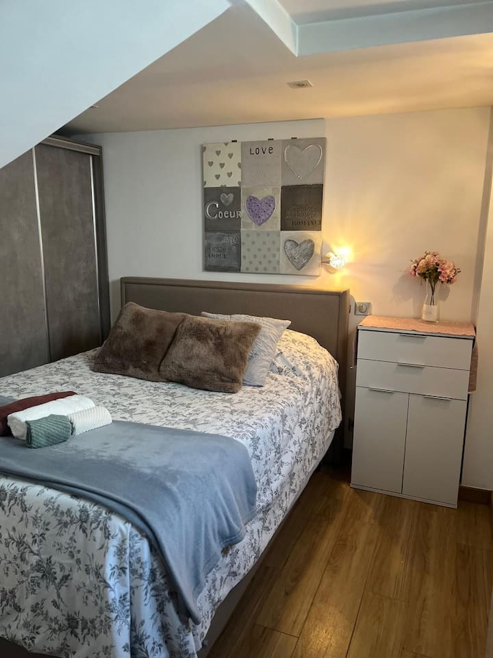 Studio éQuipé à Chambéry
 Parking Privée - Chambéry