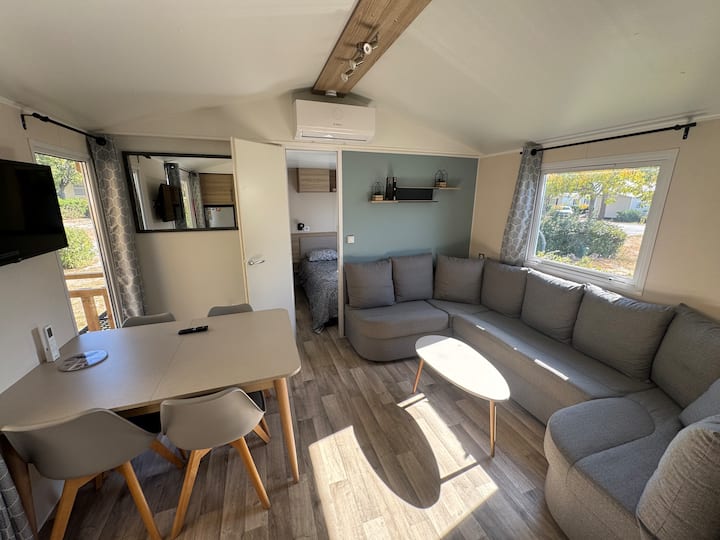 Bungalow 510, Camping 4* Siblu Lac Des Rêves, Wifi - Pérols