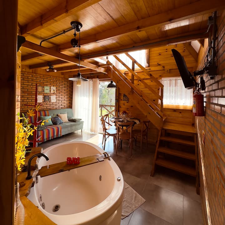 Chalés Phillipps - Chalé 5 Campo Alegre - Campo Alegre