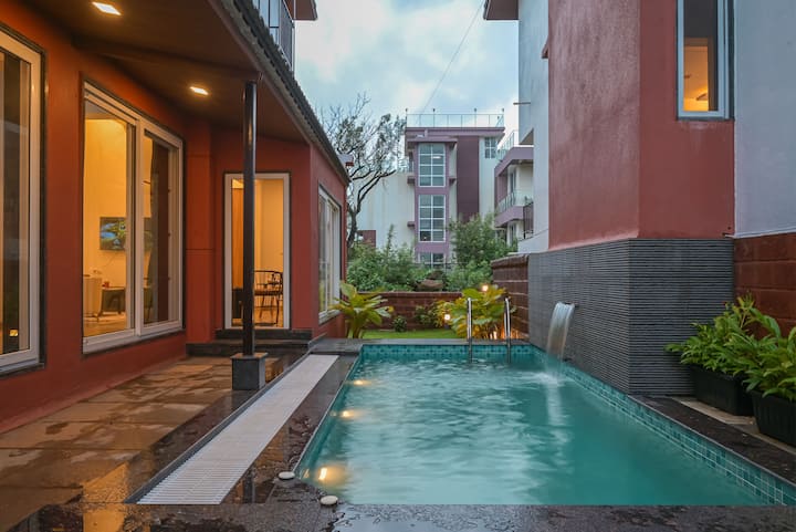 Irene Casa | Cozy 3bhk W/ Private Pool - Lonavla