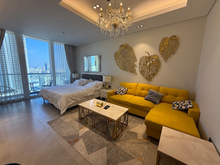 Stylish Studio In Al Seef City Center With Ps5 - Bahrain