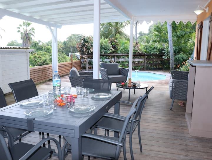 Villa Olivia Cosy Vue Mer - Sainte-marie - Martinica