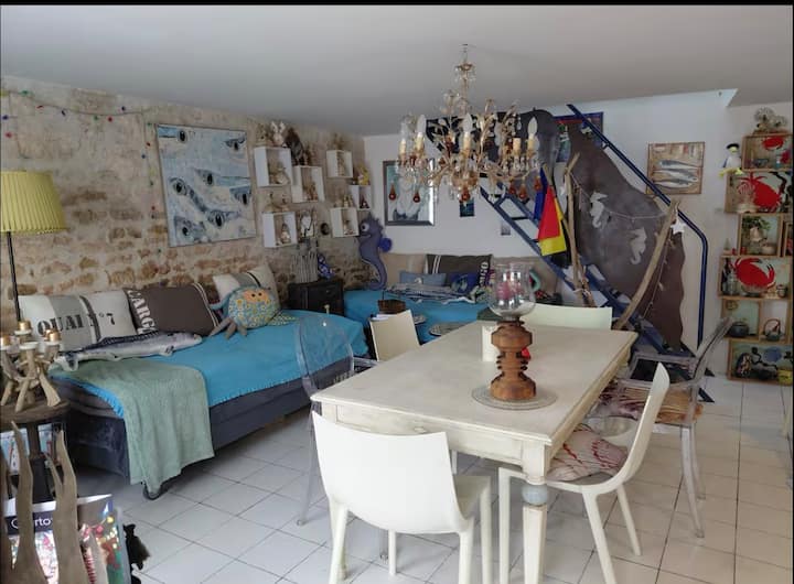 Petite Maison Dune Artiste Peintre - Saint-Denis-d'Oléron