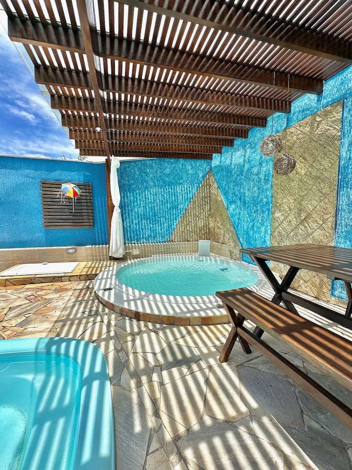 Casa Espaçosa Com Piscina, ÁRea Gourmet E Jacuzzi - Caraguatatuba