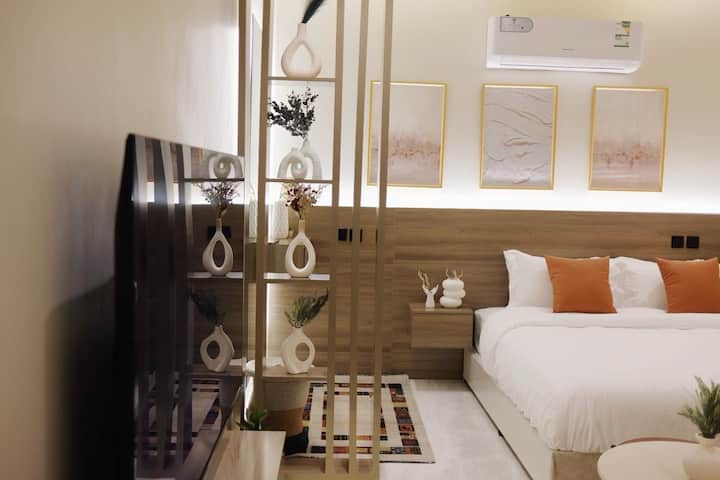 214| Chic Studio | Downtown |Self Check-in - 利雅德