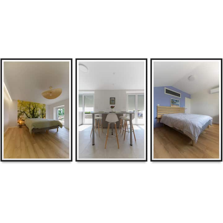 Grand Appartement Duplex Design Et Climatisé - Saint-Pourçain-sur-Sioule