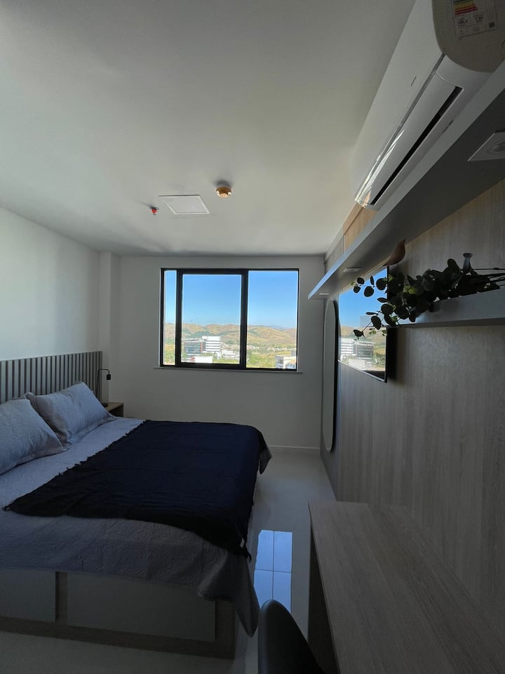 Studio Com Garagem Próximo à Unimed E Park Sul - Volta Redonda