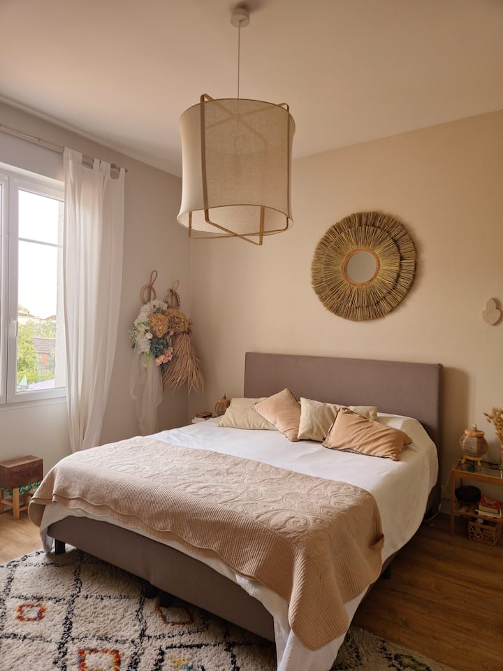 Grande Chambre Sur Jardin Proche Du Centre-ville. - Angoulême