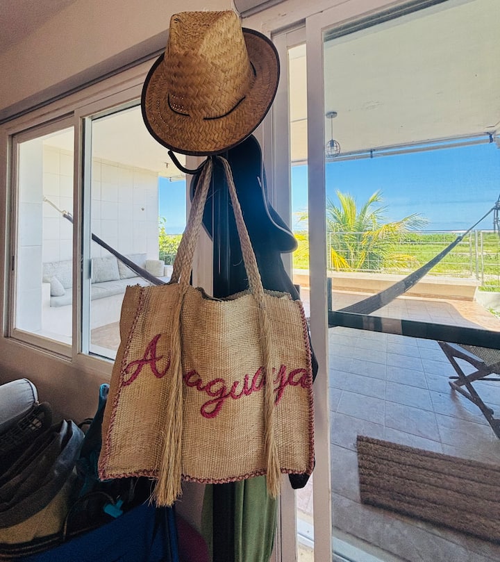 Hermosa Casita A Pie De La Playa - Yucatan