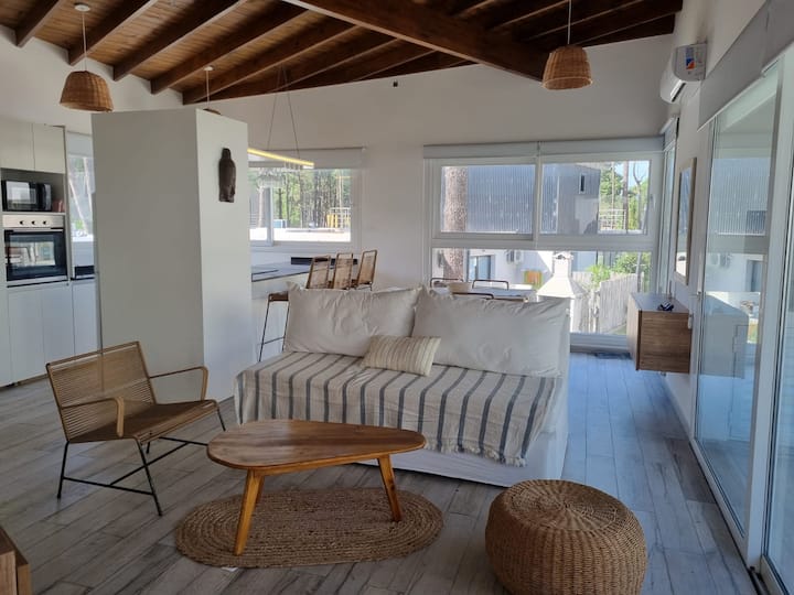Disfruta Del Bosque En Depto 3 Ambientes C/piscina - Pinamar