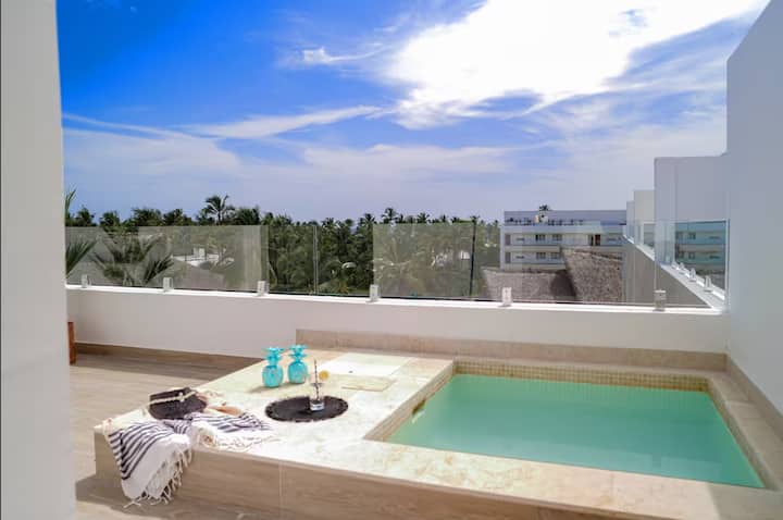Cana Life Luxury | Sapphire Sky Beach Penthouse - Punta Cana