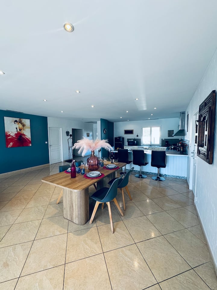 Les Gayolles Maison Avec Jardin\terrasse Et Garage - Tarbes