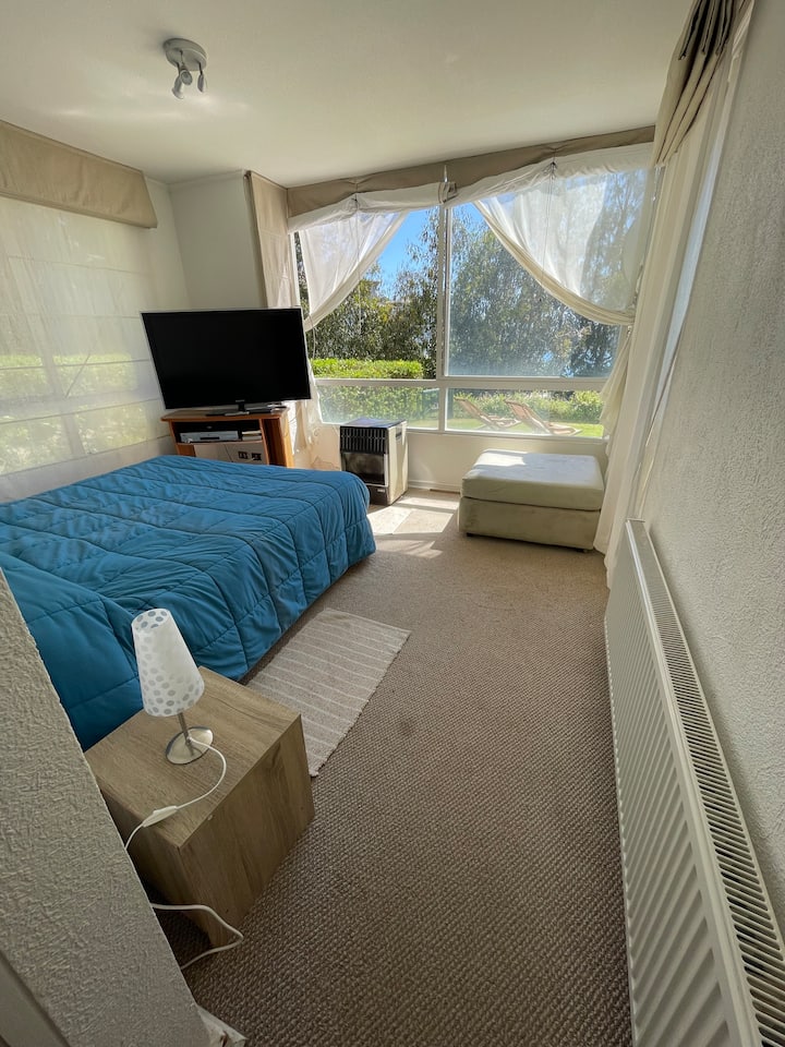 Departamento Con Jardín Privado Y Vista Al Mar - Quintero