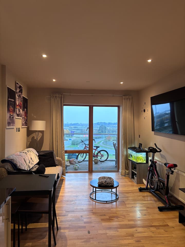 Cosy 1 Bed Apartment With Balcony - Bray