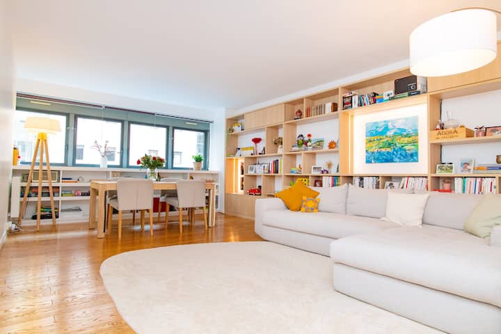 Calme & Soirées Cinéma En Famille - 3ch/2sdb/105m² - Paris