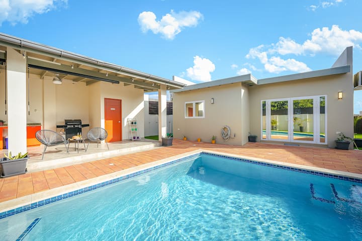 New 3br3.5ba W/prvt Pool & Bbq In Amazing Location - Aruba