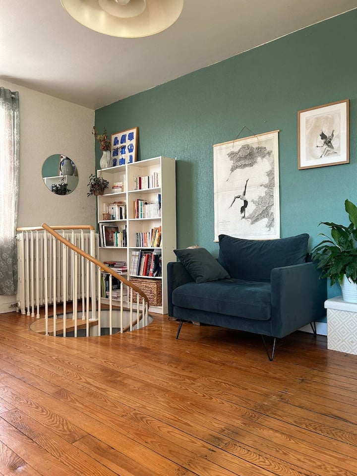 Maison Confortable Et Chaleureuse - Gare de Clermont-Ferrand